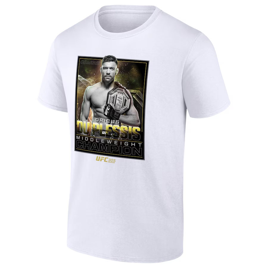 Dricus Du Plessis UFC 305 Middleweight Champion T Shirt