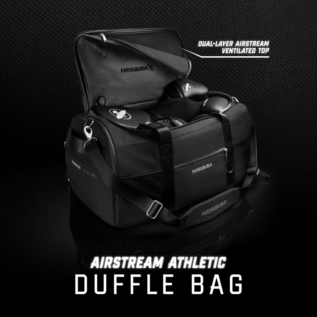 Hayabusa Airstream Duffle Bag for MMA BJJ Fight Gear