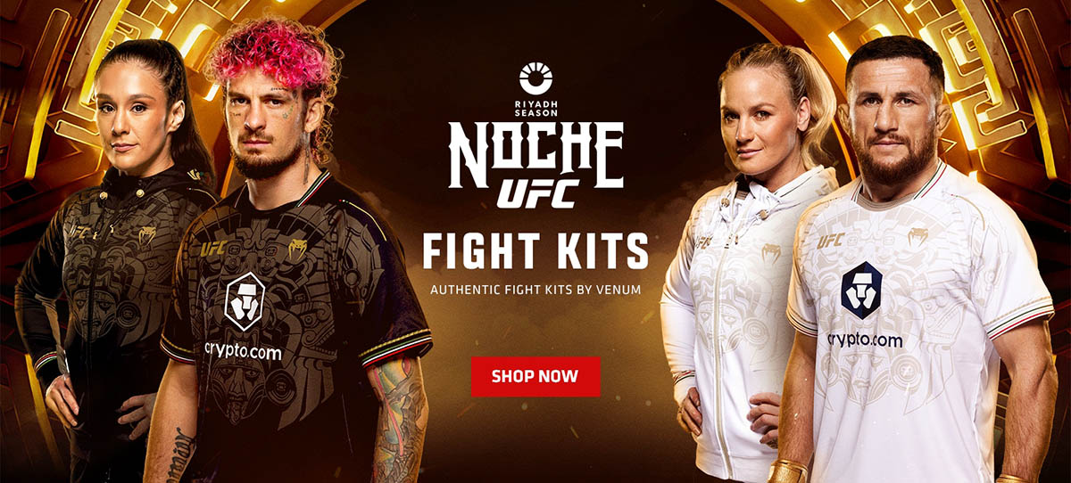 Noche UFC Venum Fighter Walkout Jerseys Hoodies Fight Shorts