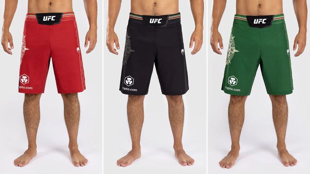 Noche UFC Venum Fight Night Long Fit Fight Shorts