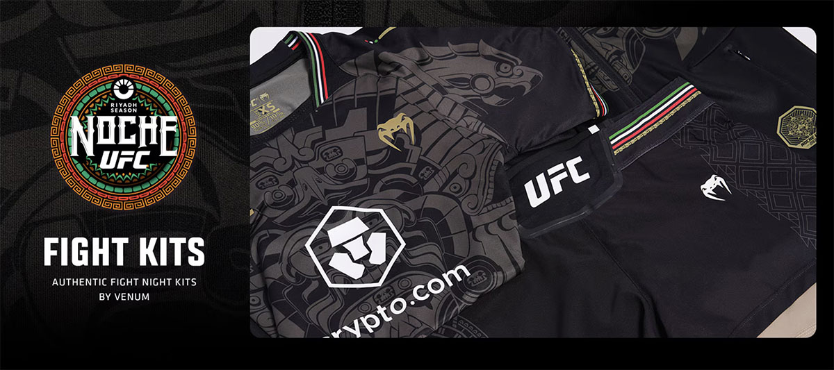 New UFC Venum Fight Kits for Riyadh Season Noche UFC