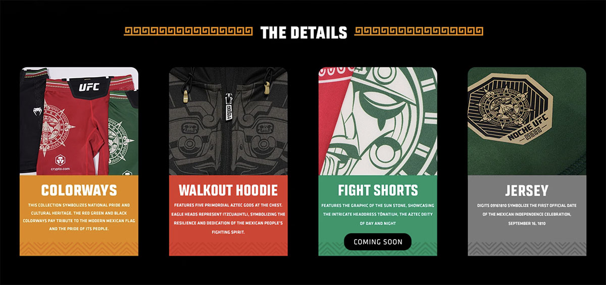 New UFC Venum Fight Kits for Riyadh Season Noche UFC