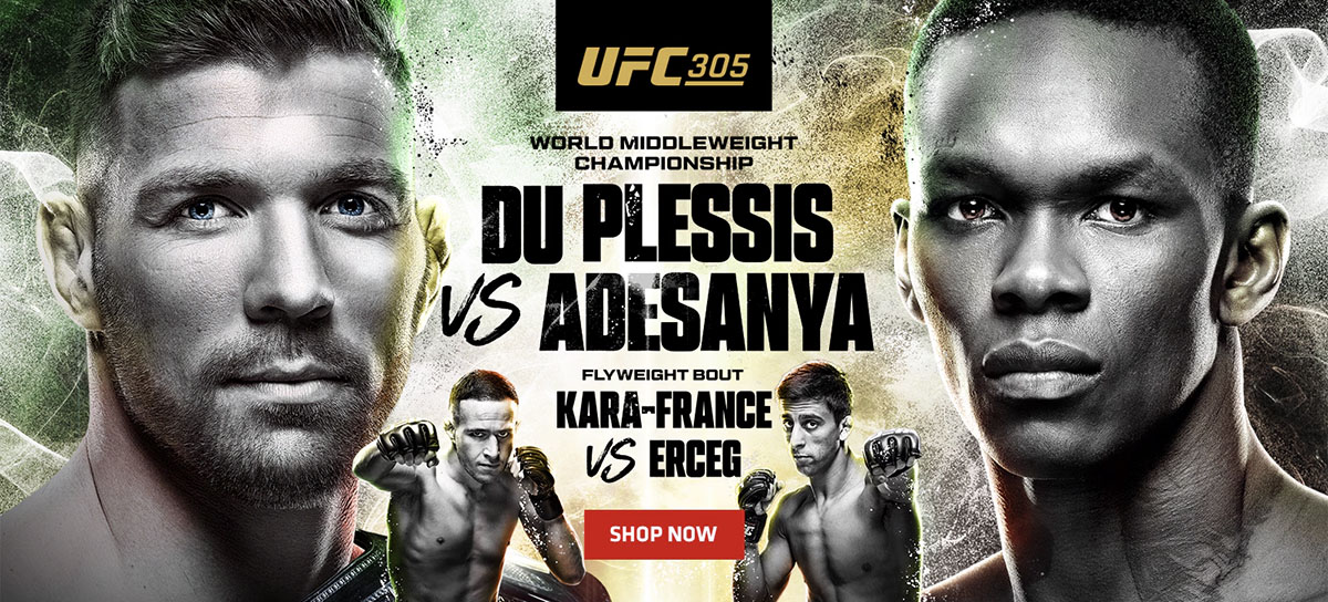 UFC 305 Perth Rugby Polo Shirt Long Sleeve Top