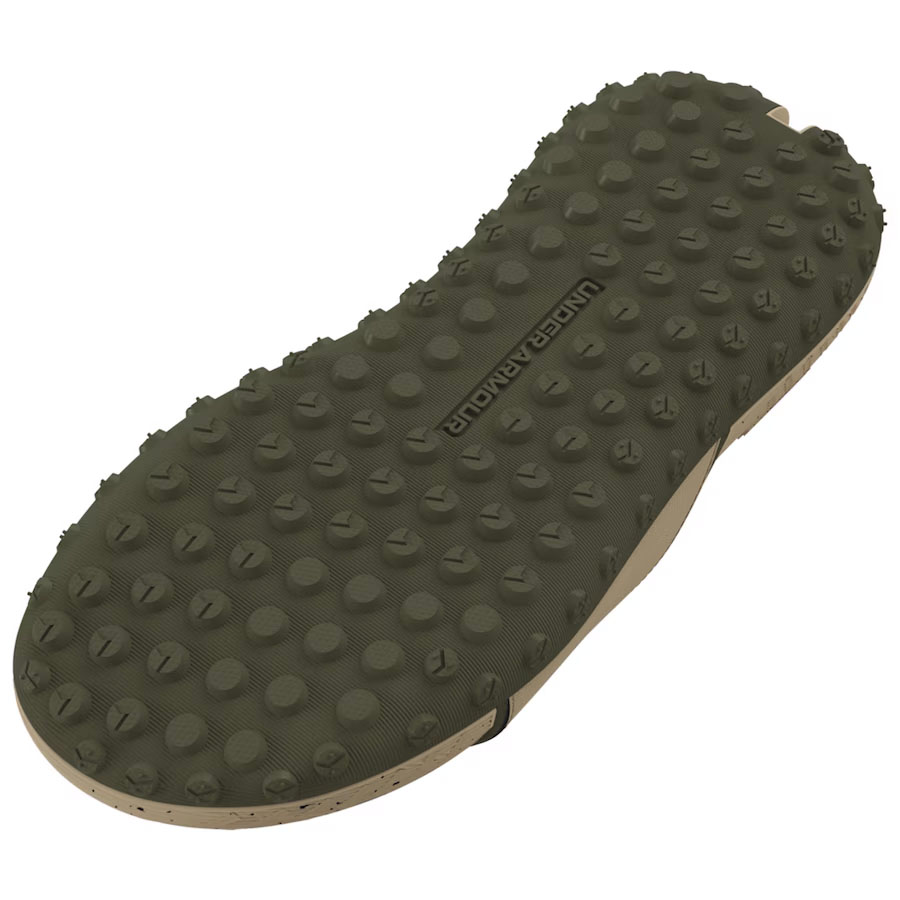 Under Armour UFC Project Rock 3 Slide Sandals Tan Colorway