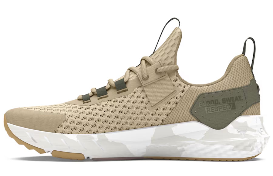 Under Armour UFC Project Rock BSR 4 Tan Training Shoes