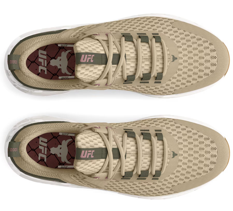 Under Armour UFC Project Rock BSR 4 Tan Training Shoes