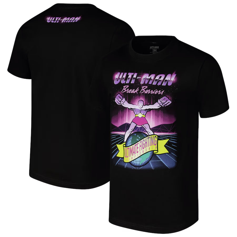UFC Ulti-Man Retro UFC Shirts Clothing Merchandise