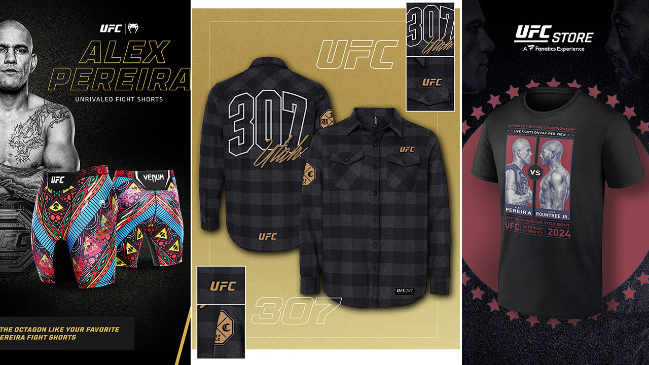 UFC 307 Alex Pereira and Julianna Pena UFC Champion Shirts