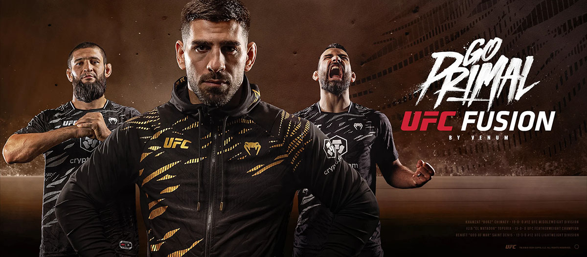 UFC Fusion Venum Primal Fight Kits and Apparel Available Now