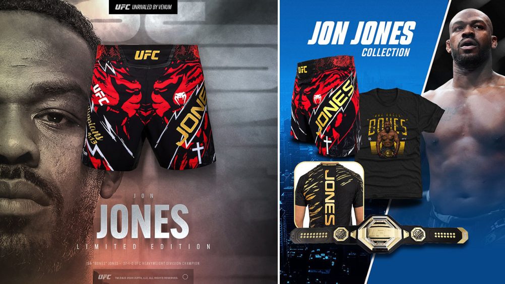 Charles Oliveira UFC 309 Venum Fight Shorts and Shirt