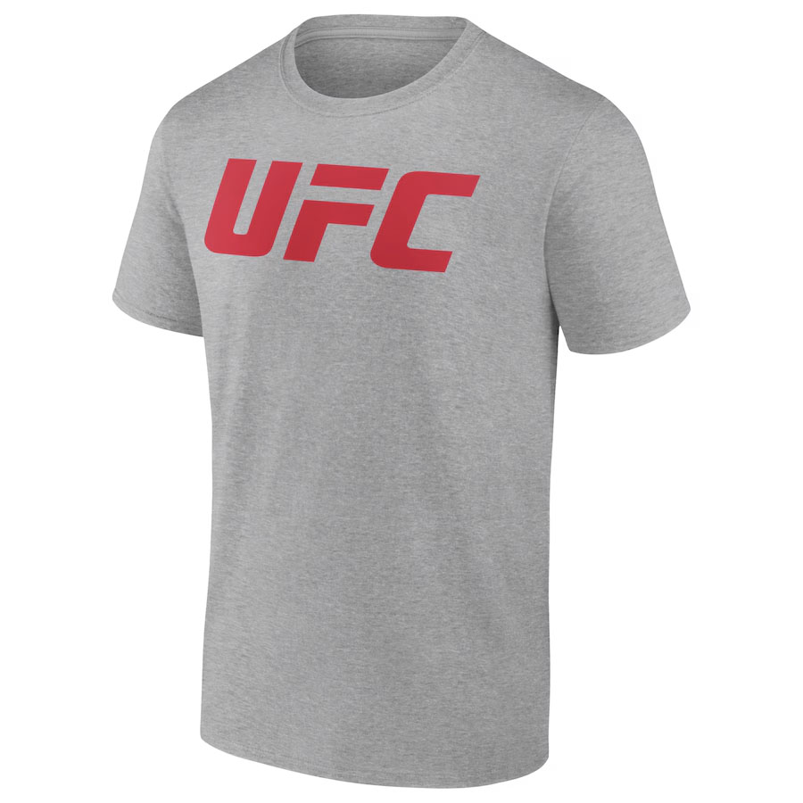 UFC Red Logo T Shirts Now Available in Black White and Gray