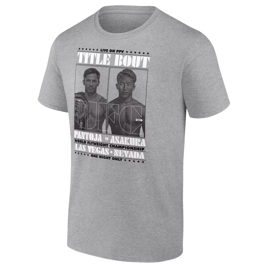 UFC 310 Pantoja vs Asakura Event Shirts