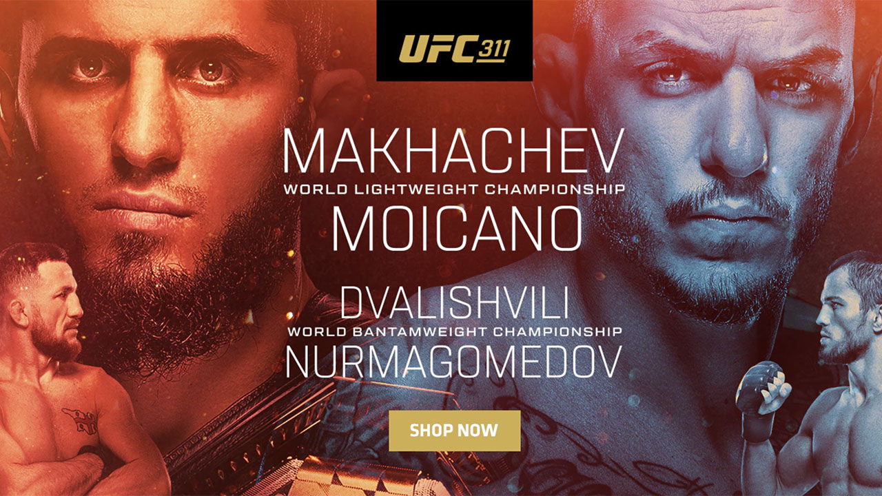 Islam Makhachev UFC 311 Custom VENUM Fight Shorts