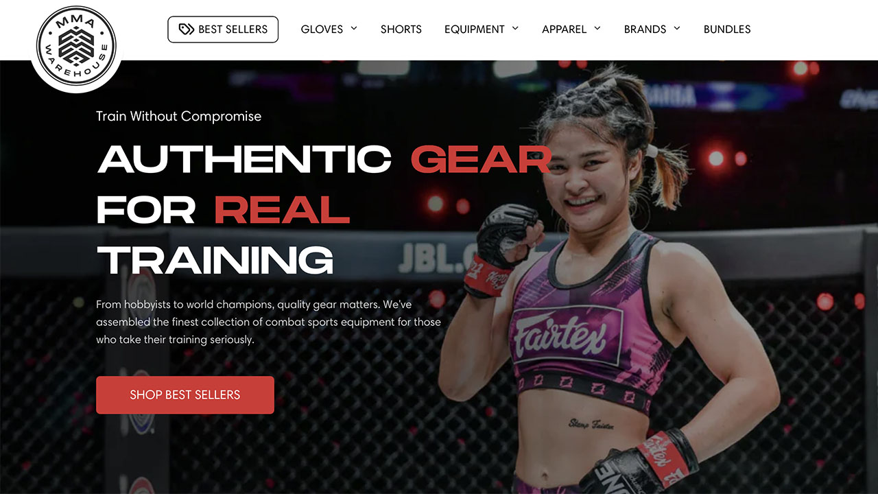 MMA Warehouse Shop Fight Gear Boxing BJJ Mixed Martial Arts