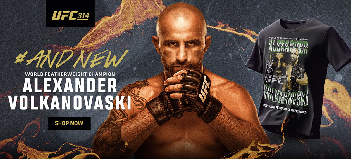 UFC 314 Miami Apparel Merchandise and Fight Gear Collection