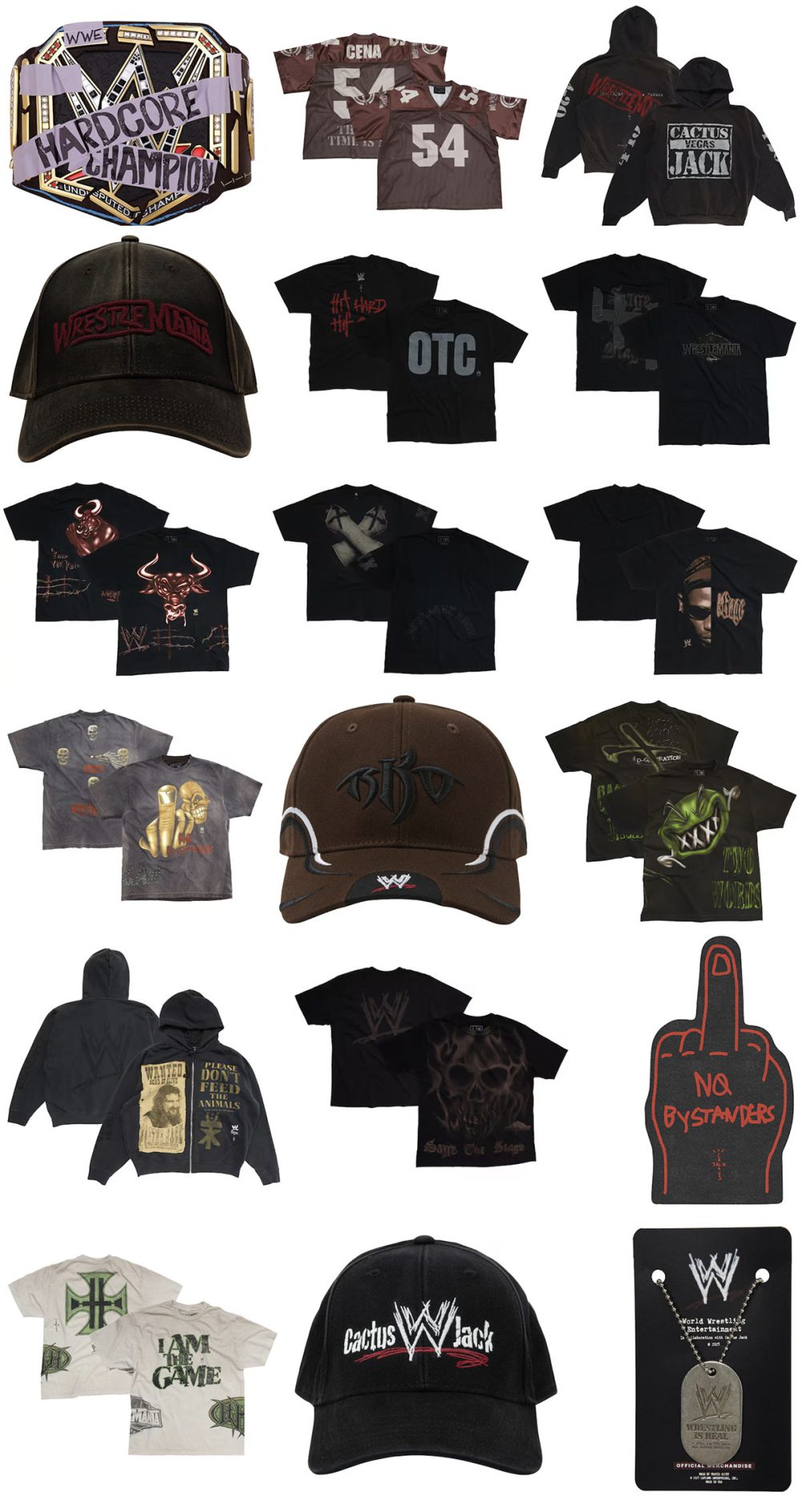 Cactus Jack WWE WrestleMania 41 Shirts Apparel Merchandise