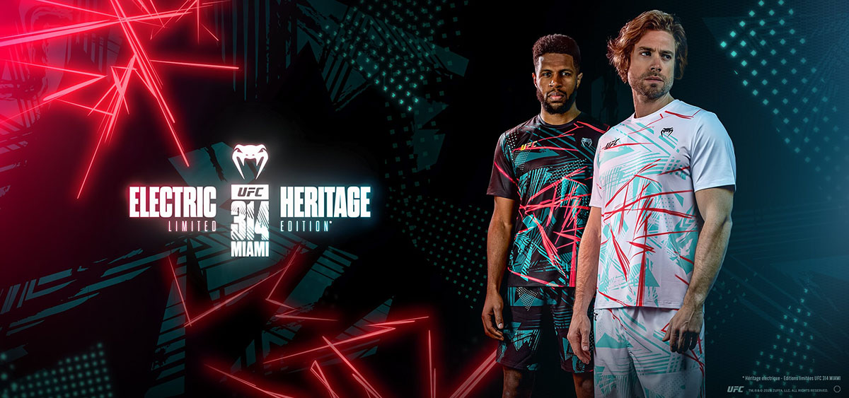 UFC 314 Miami Apparel Merchandise and Fight Gear Collection