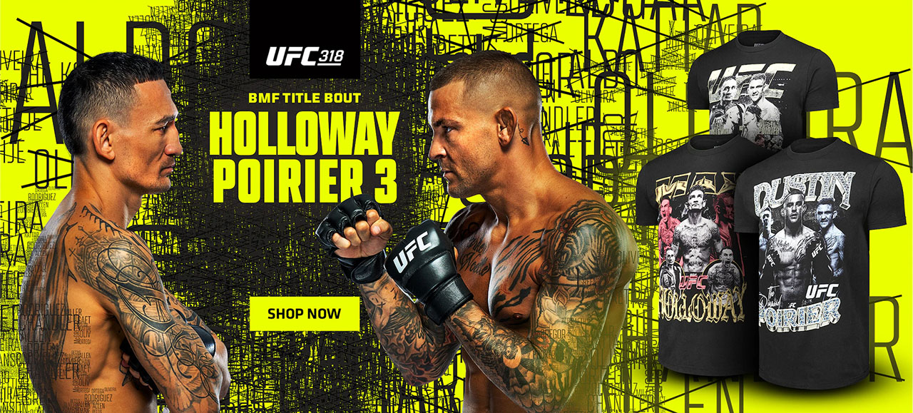 Dustin Poirier UFC 318 Shirts and Custom Fight Shorts