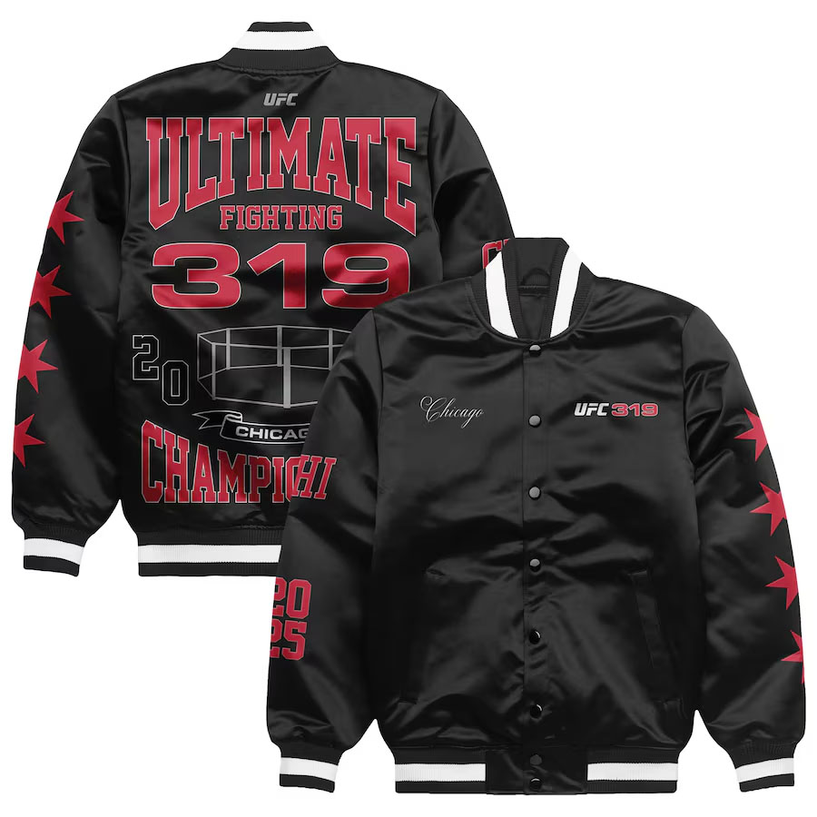 UFC 319 Chicago Bomber Jacket