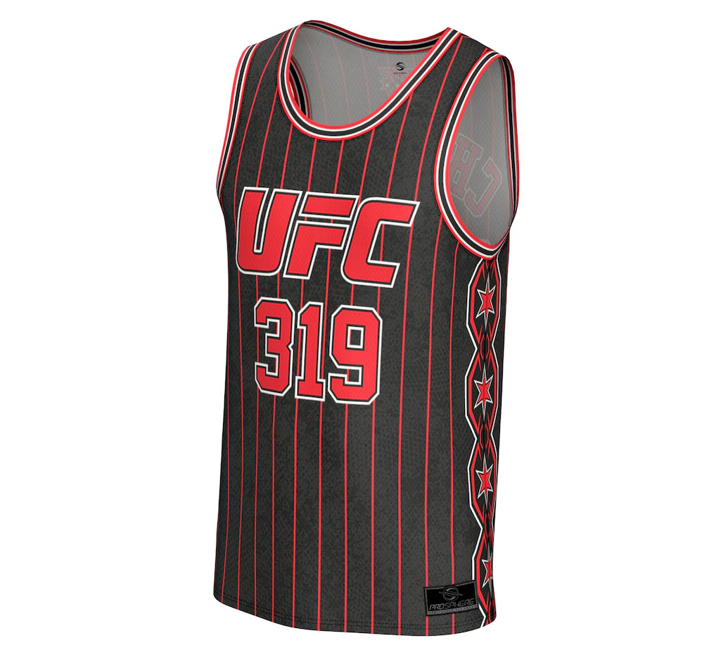 UFC 319 Chicago Basketball Jersey