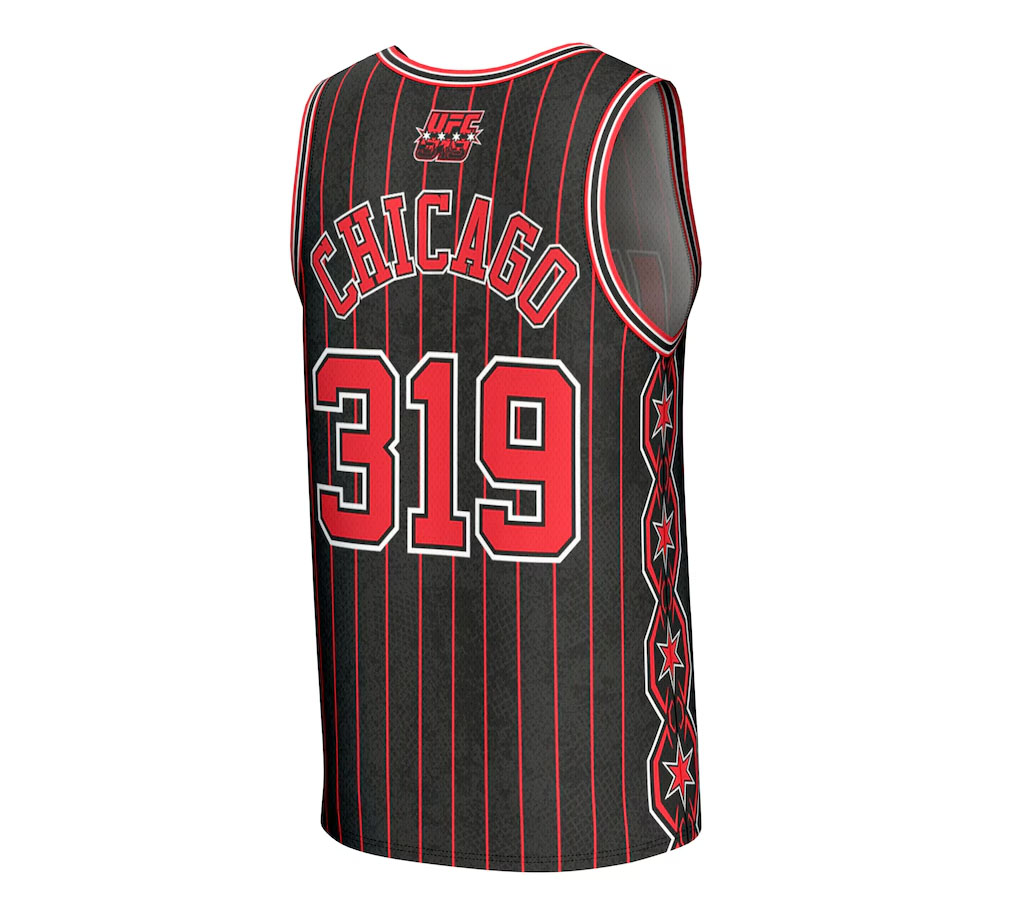 UFC 319 Chicago Basketball Jersey