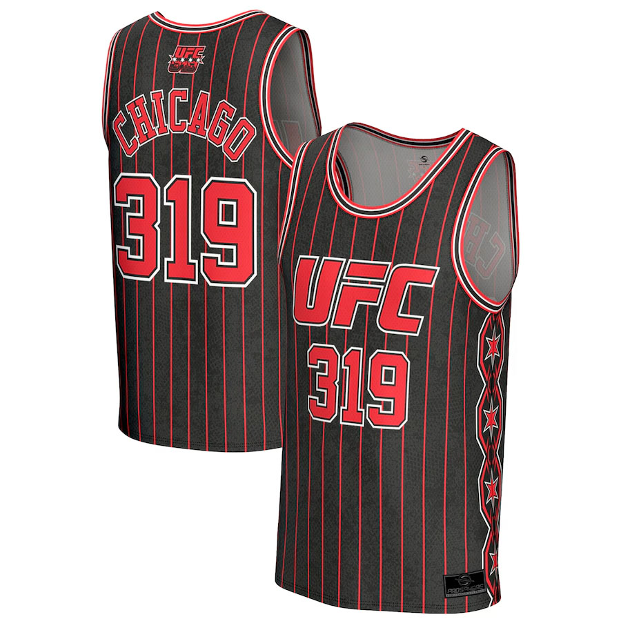 UFC 319 Chicago Basketball Jersey