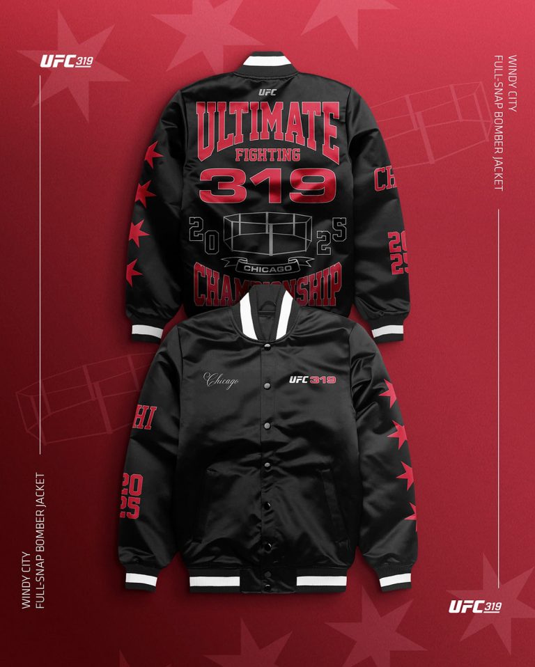 UFC 319 Chicago Bomber Jacket