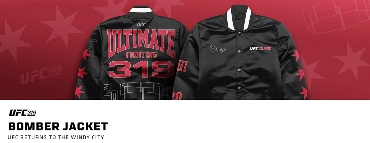 UFC 319 Chicago Bomber Jacket
