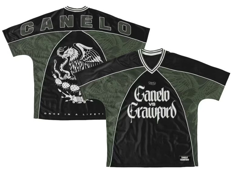 Canelo vs Crawford Boxing Merchandise Shirts Apparel Gear