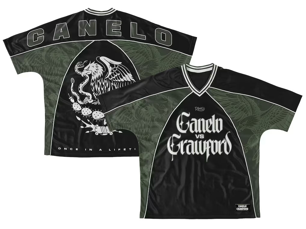 Canelo vs Crawford Boxing Merchandise Shirts Apparel Gear