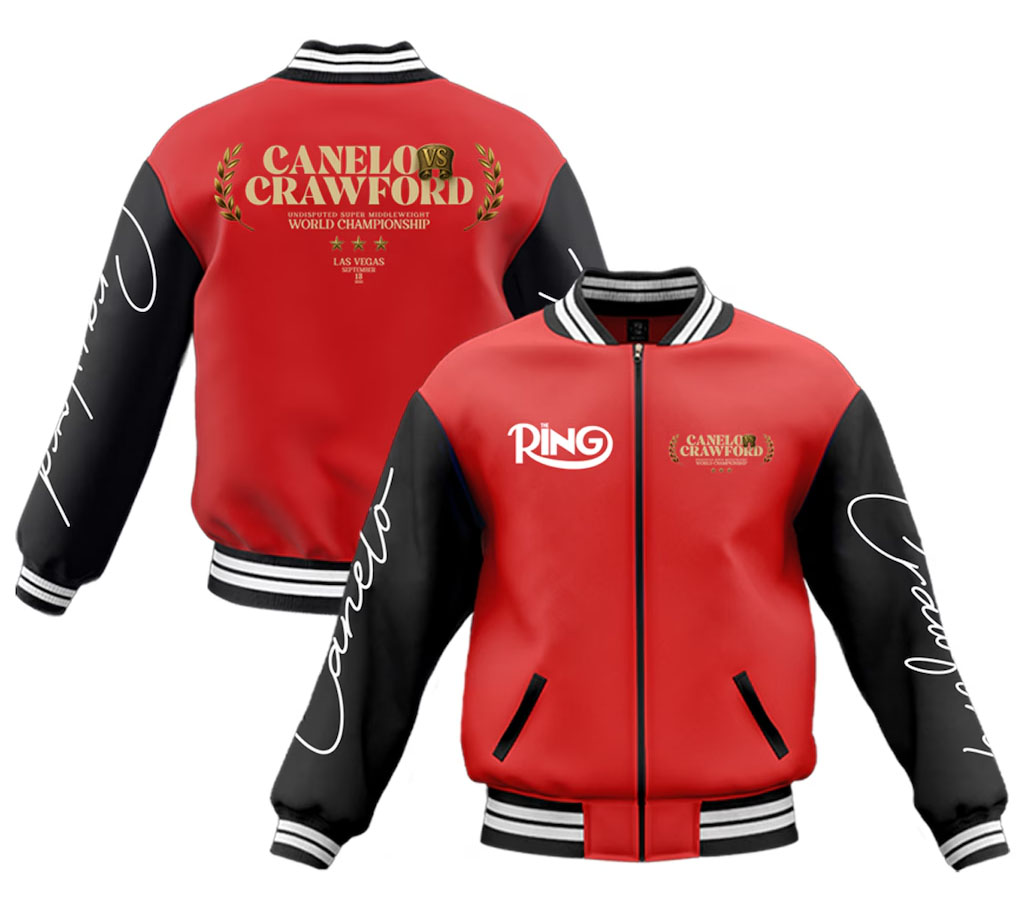 Canelo vs Crawford Boxing Merchandise Shirts Apparel Gear