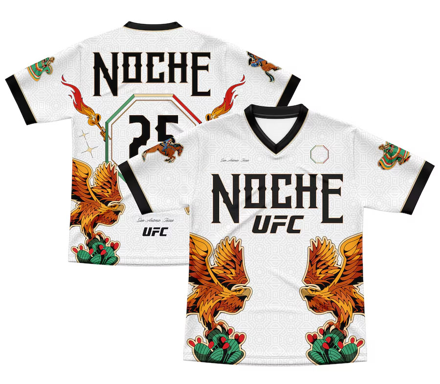 Noche UFC 2025 Shirts Clothing Fight Gear Merchandise