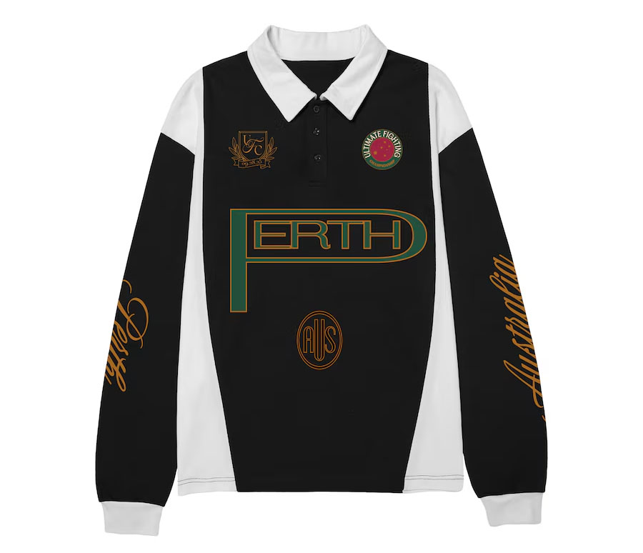 UFC Fight Night 199 Perth Long Sleeve Rugby Polo