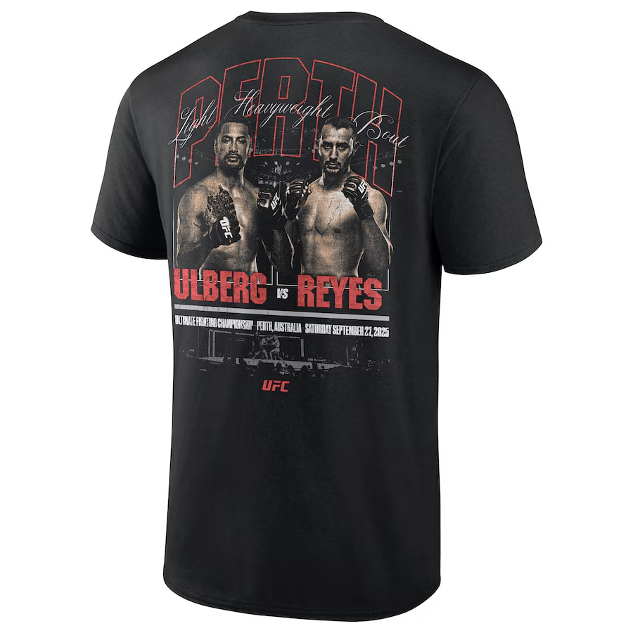 UFC Fight Night 199 Perth Ulberg vs Reyes Shirts