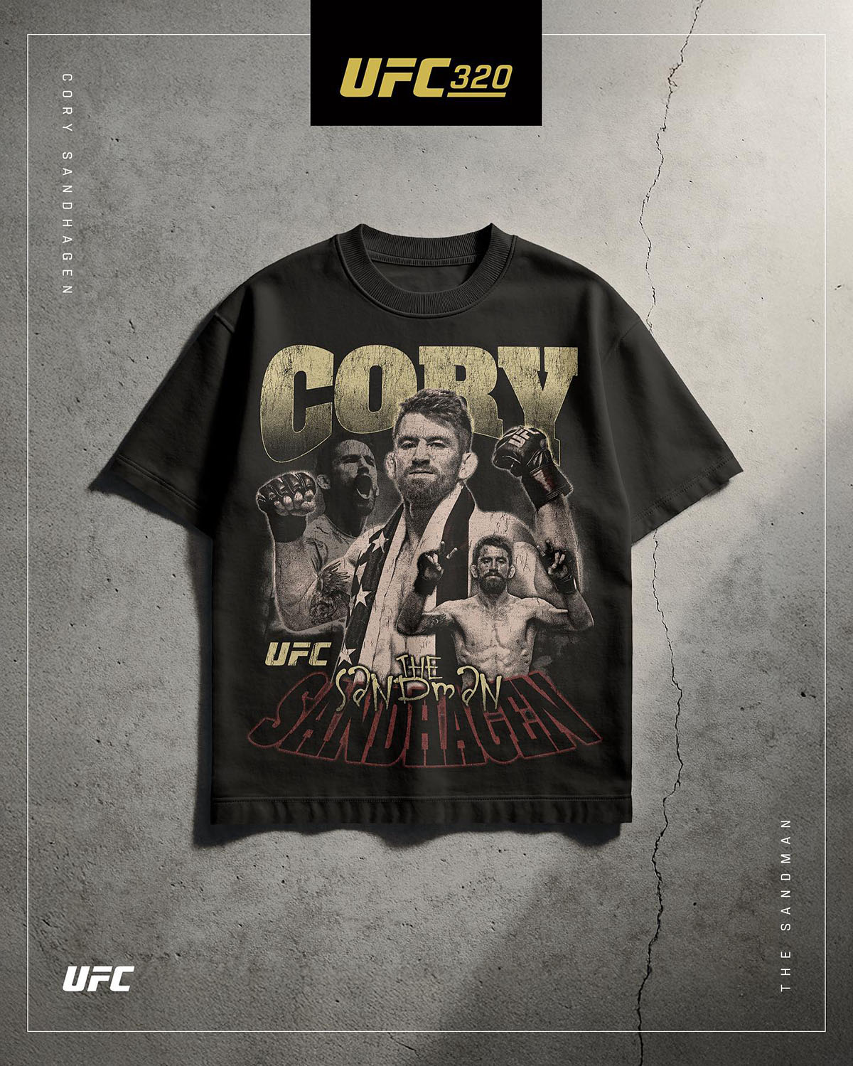 UFC 320 Shirts Apparel Fight Shorts Fight Gear Merchandise