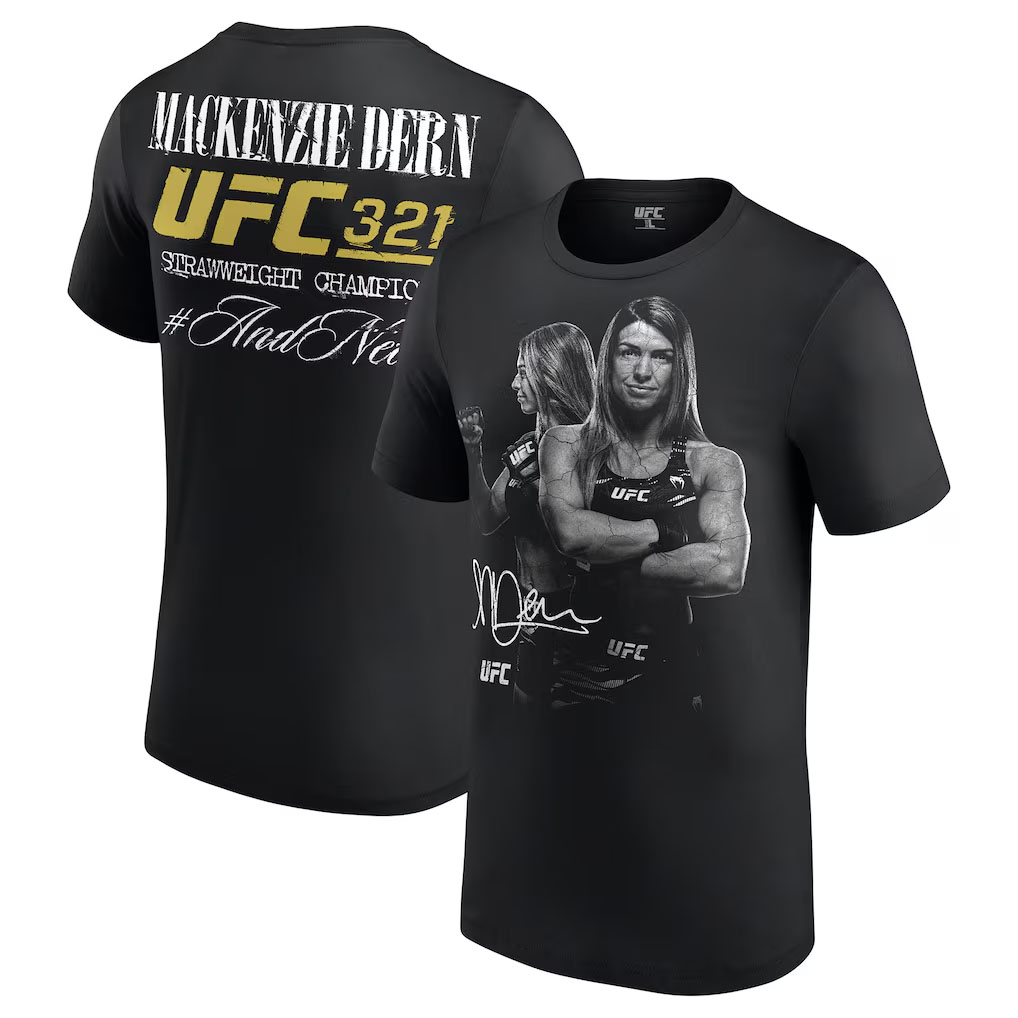 Mackenzie Dern UFC 321 And New Strawweight Champion T Shirt