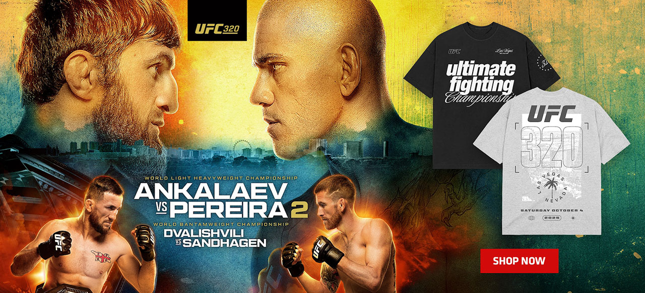 UFC 320 Shirts Apparel Fight Shorts Fight Gear Merchandise