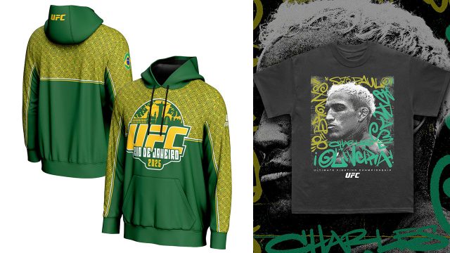 UFC Fight Night Rio Brazil 2025 Merchandise | FighterXFashion.com