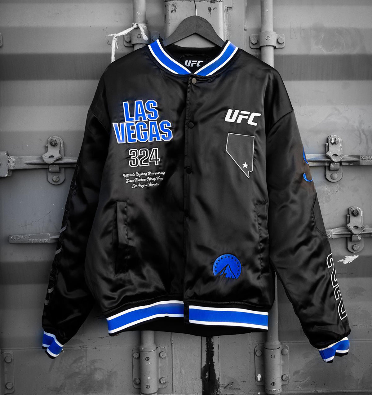 UFC 324 Las Vegas Full-Snap Bomber Jacket