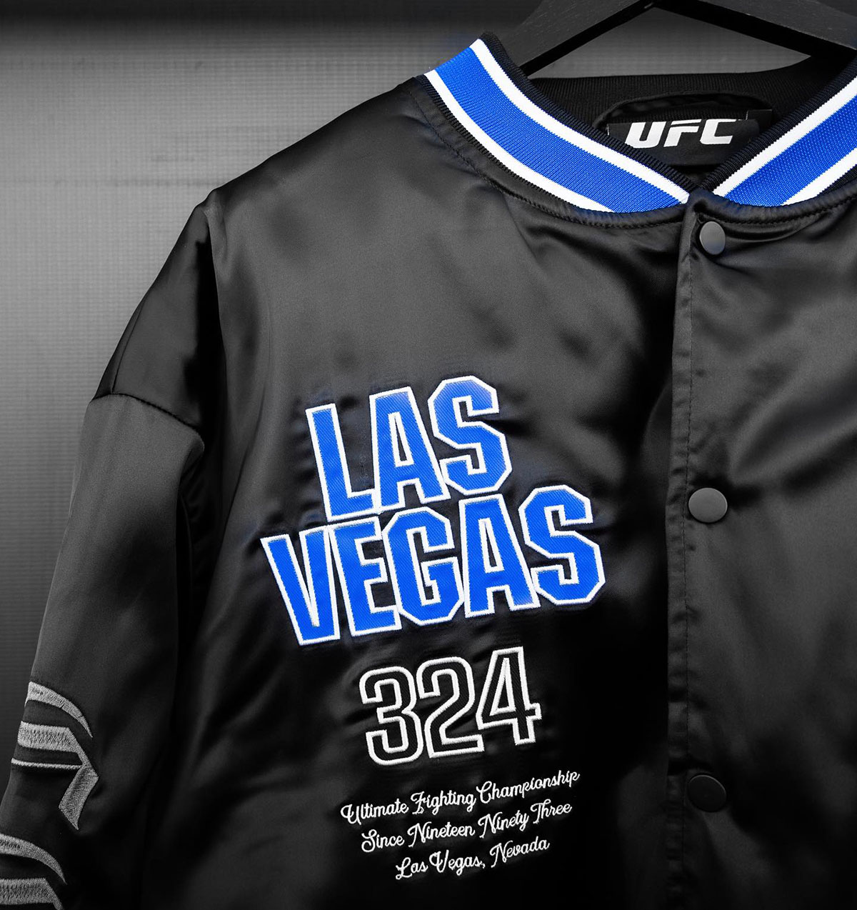 UFC 324 Las Vegas Full-Snap Bomber Jacket