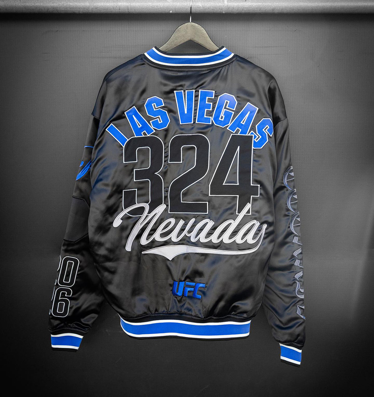 UFC 324 Las Vegas Full-Snap Bomber Jacket