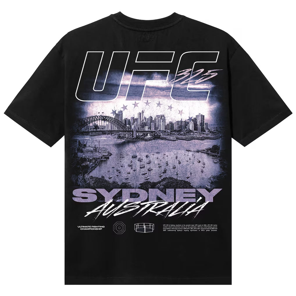 UFC 325 Merchandise Shirts Fight Shorts Apparel Fight Gear