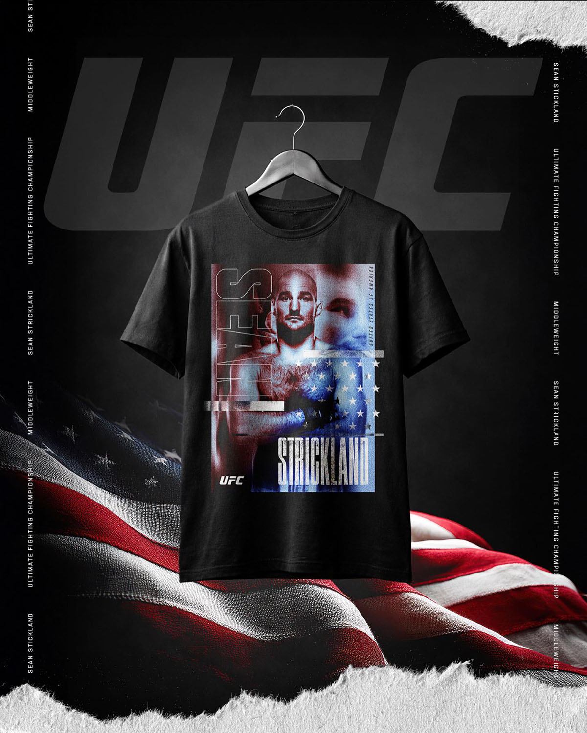 UFC Fight Night Houston Strickland vs Hernandez Apparel Gear