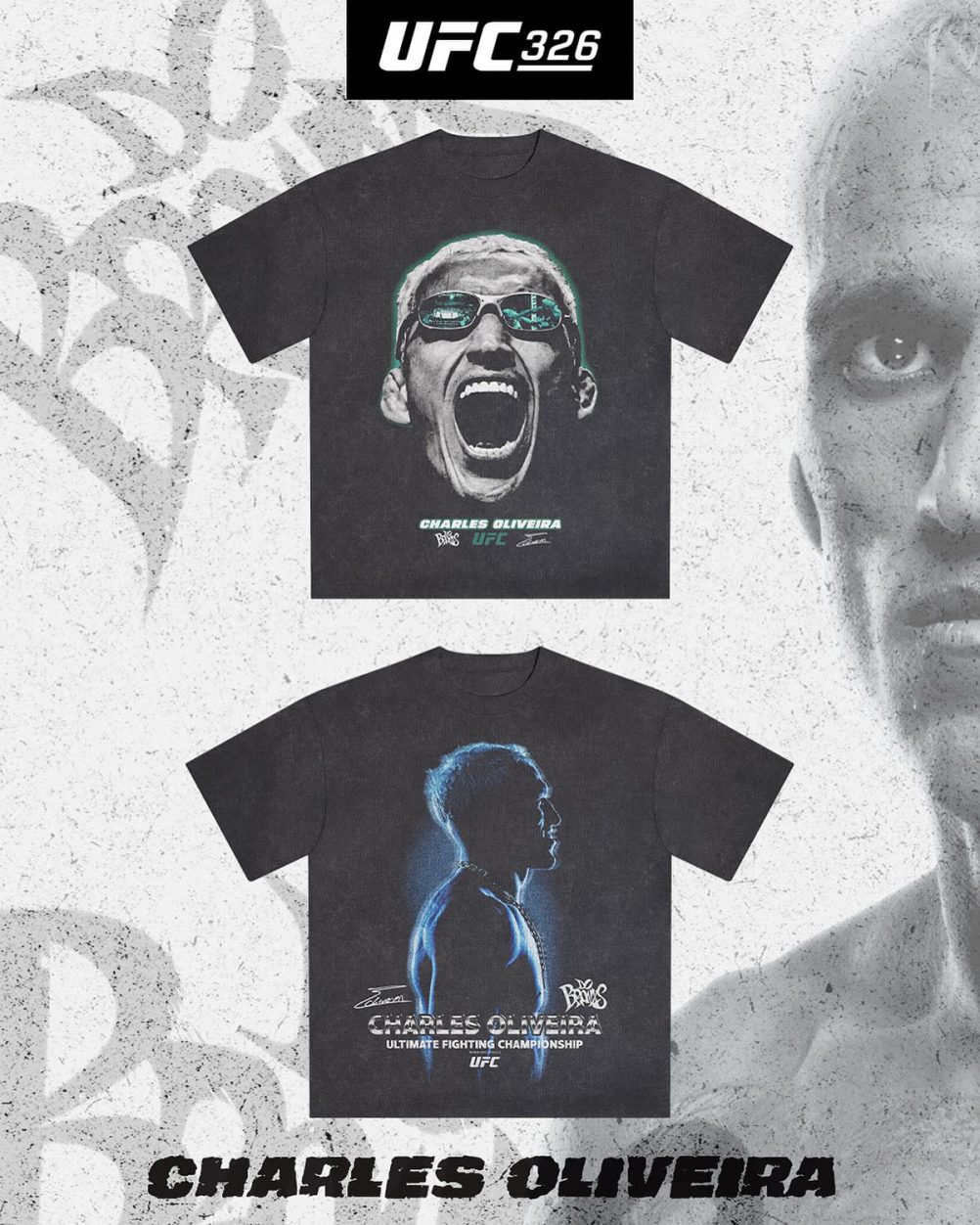 UFC 326 BMF Merchandise Shirts Clothing Fight Gear